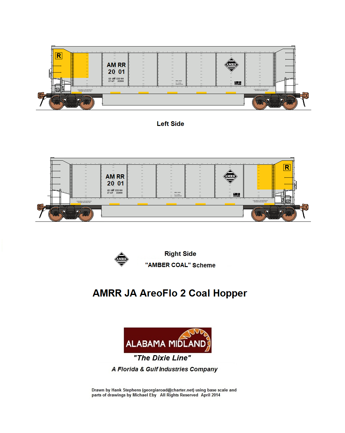 THE ALABAMA COAL TRAINS–CONCEPT AND MODELING – Georgia Road Transportation