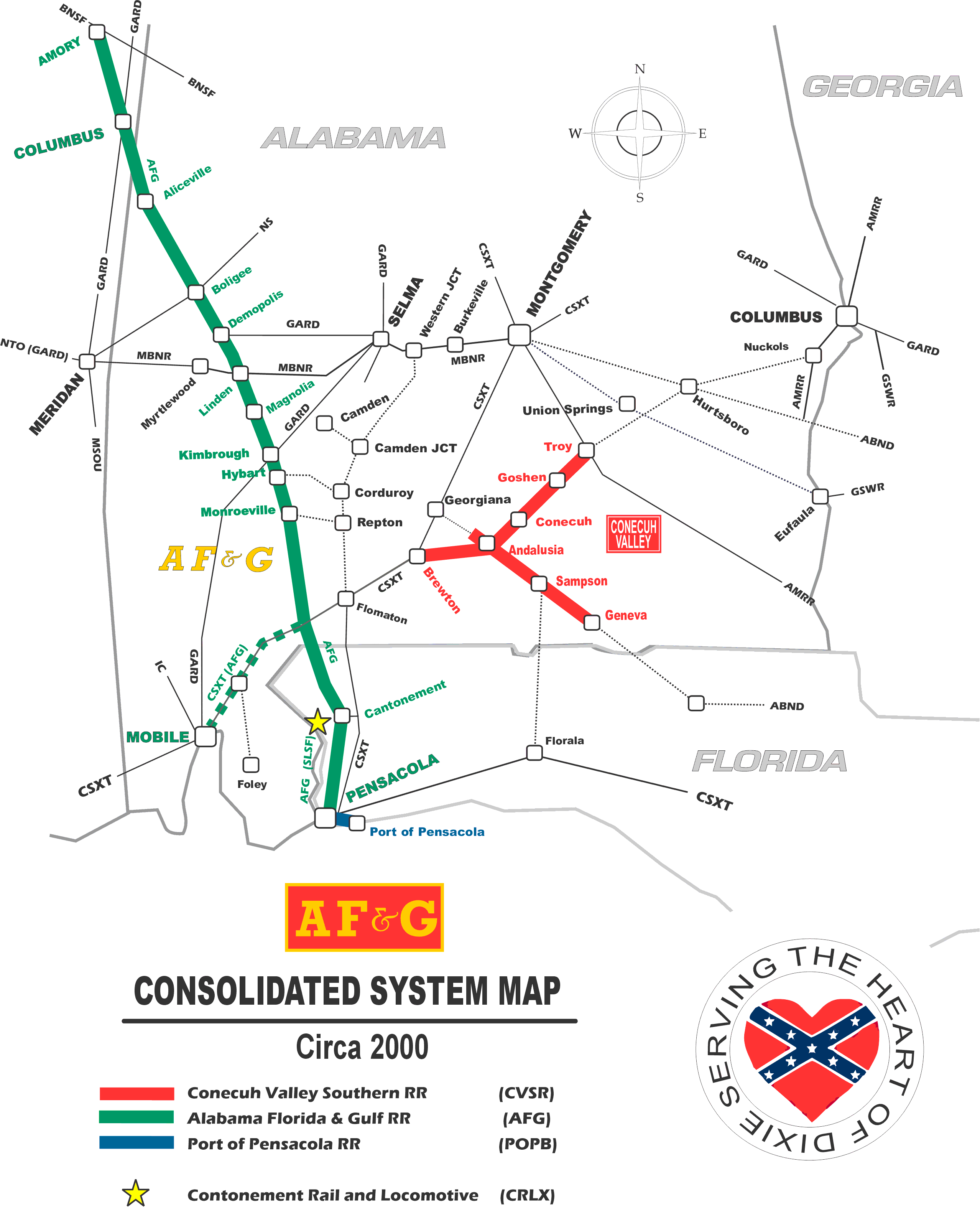 OVERVIEW AND HISTORY OF THE FLORIDA & GULF C0AST – Georgia Road ...
